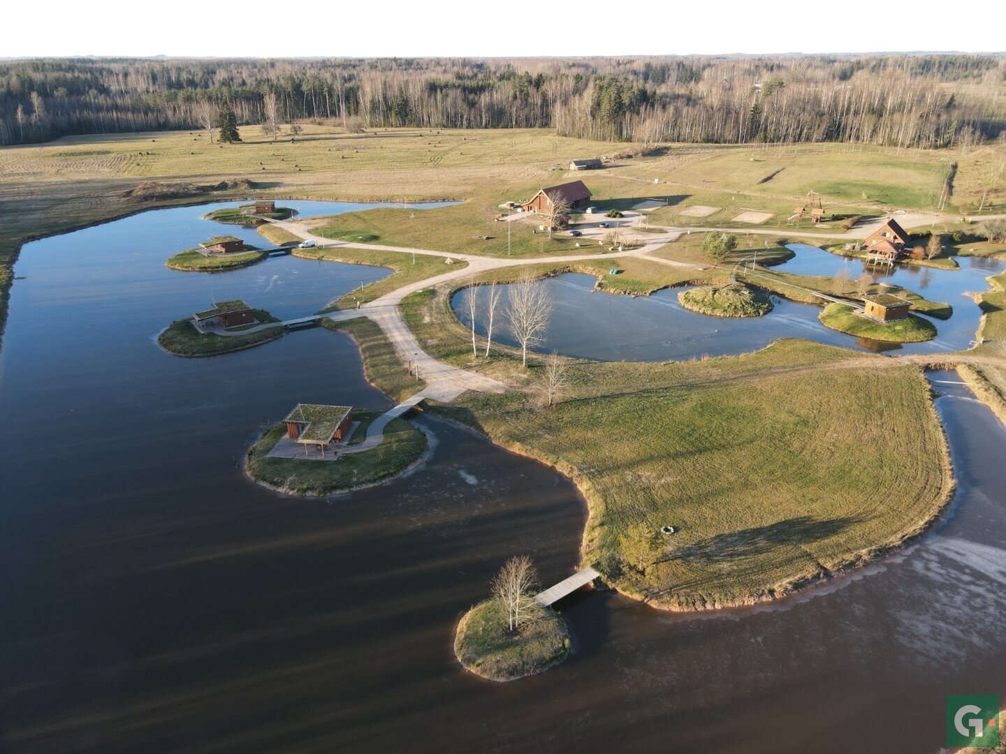 Visitgulbene | Atpūtas komplekss “Dīķsalas”